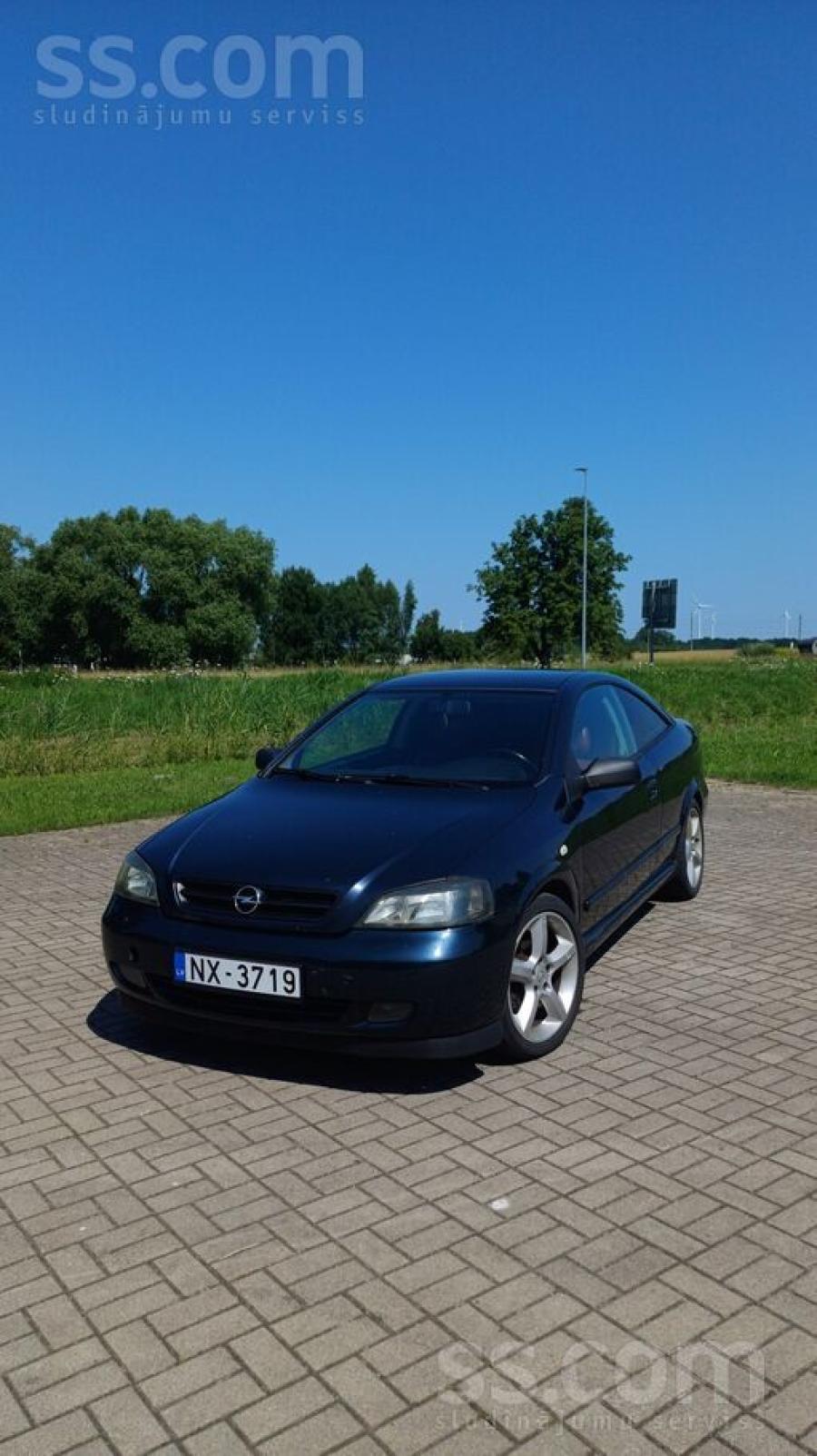 Zils Opel Astra 2000 Liepāja, ar dzinēja tilpumu 1.80 L un nobraukumu 348 tūkst. km par 750 €, foto 1 vietnē AUTOMOTO.COM.LV