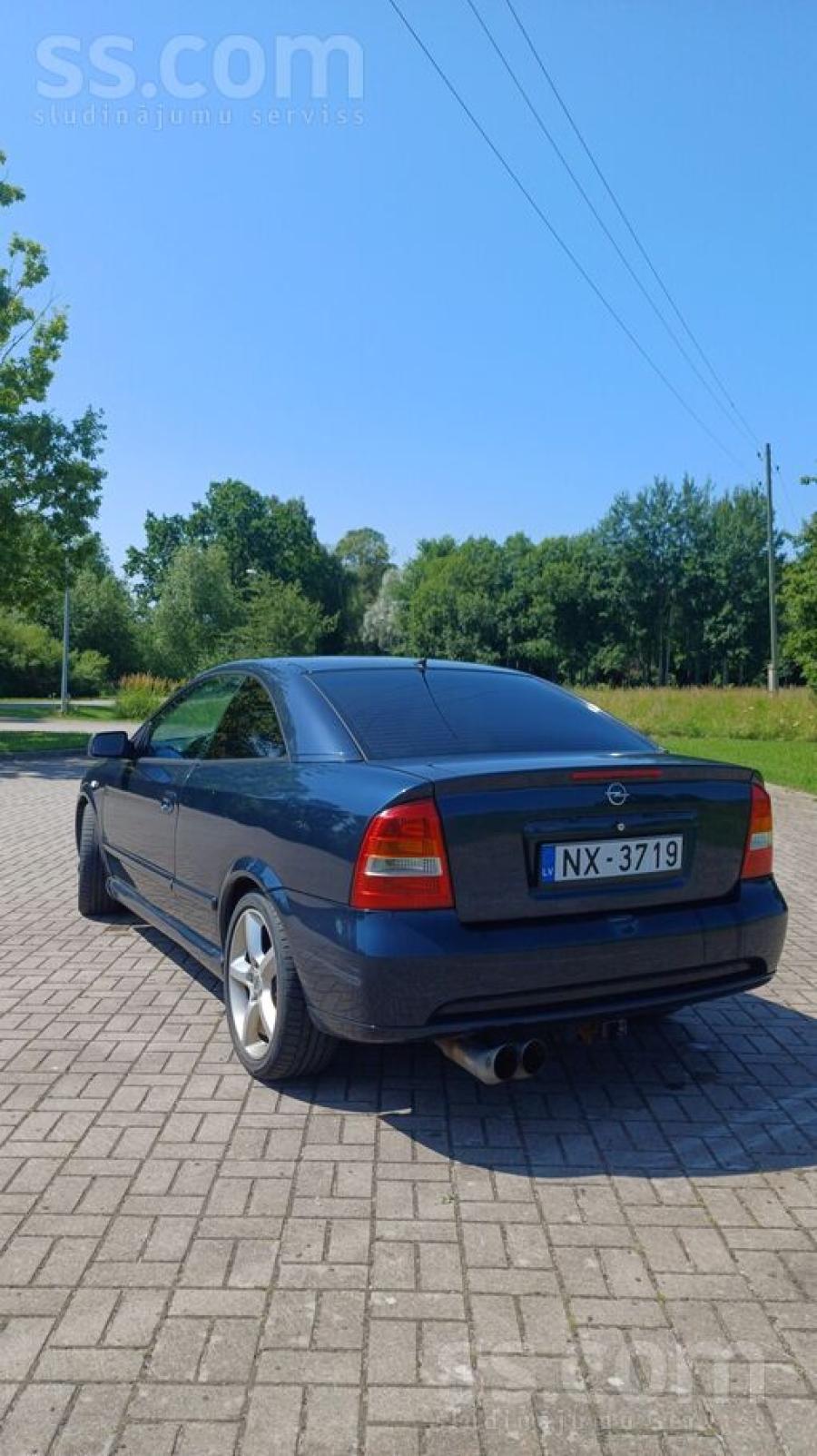 Zils Opel Astra 2000 Liepāja, ar dzinēja tilpumu 1.80 L un nobraukumu 348 tūkst. km par 750 €, foto 4 vietnē AUTOMOTO.COM.LV