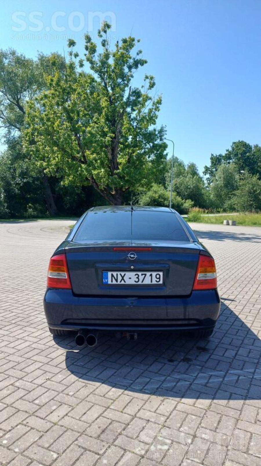 Zils Opel Astra 2000 Liepāja, ar dzinēja tilpumu 1.80 L un nobraukumu 348 tūkst. km par 750 €, foto 5 vietnē AUTOMOTO.COM.LV