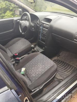 Zils Opel Astra 1998 Saldus, ar dzinēja tilpumu 1.80 L un nobraukumu 229 tūkst. km par 750 €, foto 6 vietnē AUTOMOTO.COM.LV