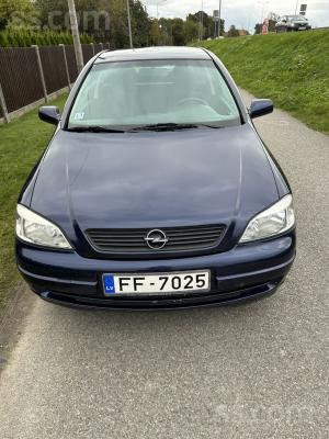 Zils Opel Astra 1999 Ogre, ar dzinēja tilpumu 1.60 L un nobraukumu 145 tūkst. km par 700 €, foto 1 vietnē AUTOMOTO.COM.LV