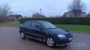 Zils Opel Astra 1999 Ogre, ar dzinēja tilpumu 1.60 L un nobraukumu 147 tūkst. km par 1000 €, foto 4 vietnē AUTOMOTO.COM.LV