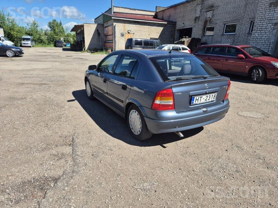 Синий Опель Астра 1999 в Лудза, объемом двигателя 1.60 л и пробегом 163 тыс. км за 900 €, фото 8 на AUTOMOTO.COM.LV
