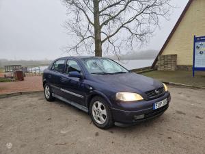 Blue Opel Astra 2000 in Skuodas, with an engine capacity of 2.00 L and mileage of 1 thousand km for 850 €, photo  on AUTOMOTO.COM.LV