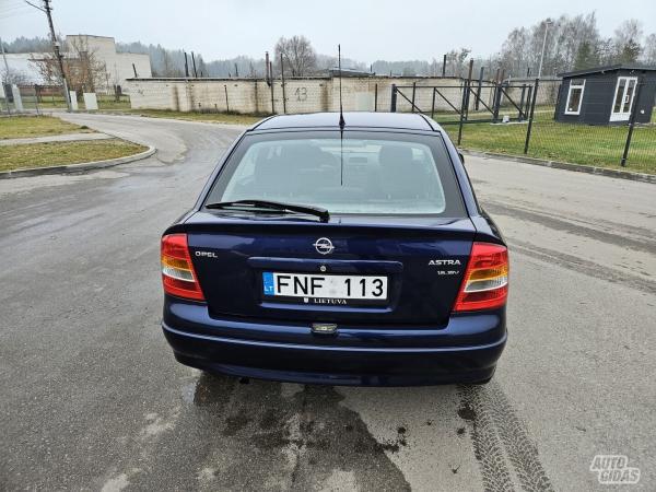 Zils Opel Astra 2000 Prienai, ar dzinēja tilpumu 1.60 L un nobraukumu 202 tūkst. km par 999 €, foto 5 vietnē AUTOMOTO.COM.LV