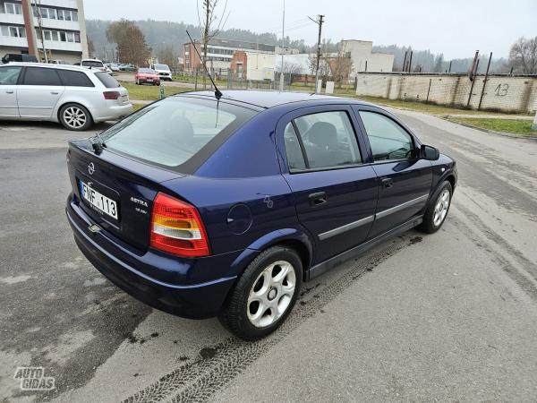 Zils Opel Astra 2000 Prienai, ar dzinēja tilpumu 1.60 L un nobraukumu 202 tūkst. km par 999 €, foto 6 vietnē AUTOMOTO.COM.LV