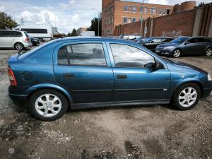 Blue Opel Astra 2000 in Siauliai, with an engine capacity of 1.60 L and mileage of 208 thousand km for 550 €, photo 10 on AUTOMOTO.COM.LV