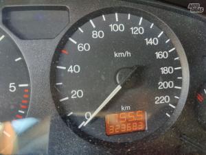 Blue Opel Astra 2000 in Kaunas, with an engine capacity of 2.00 L and mileage of 324 thousand km for 270 €, photo 8 on AUTOMOTO.COM.LV