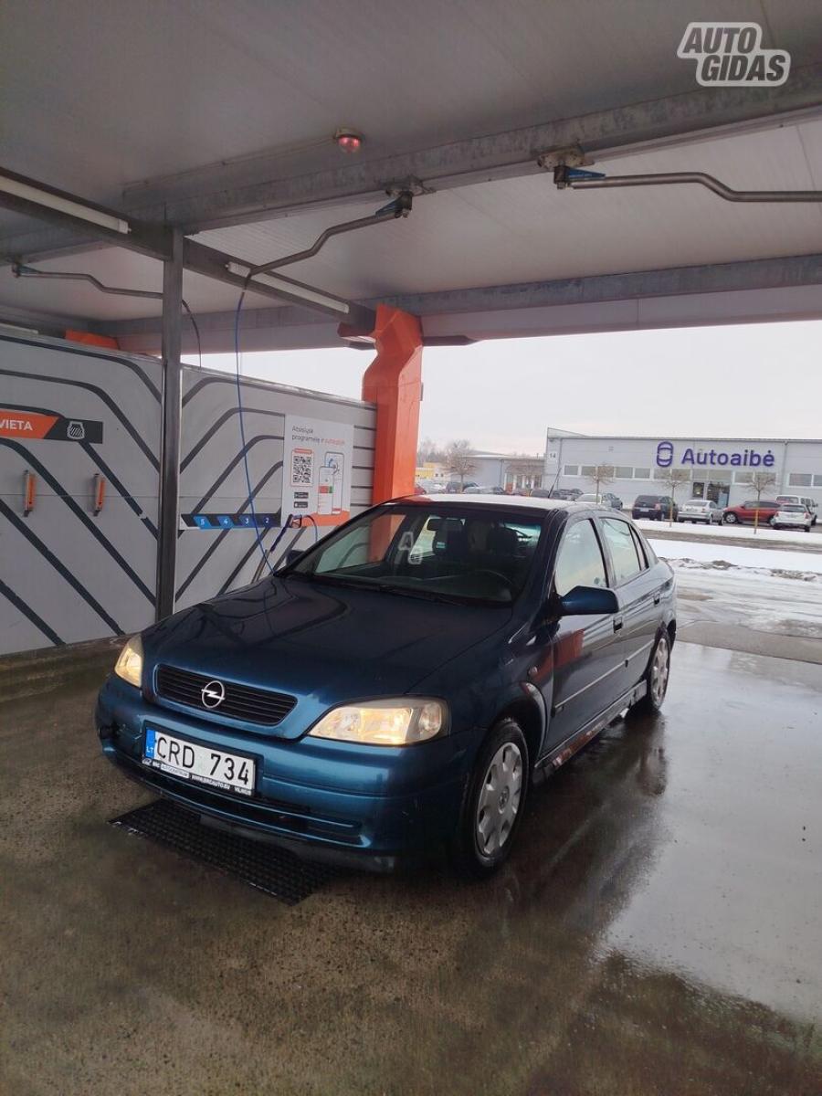 Zils Opel Astra 2001 Vilkaviškis, ar dzinēja tilpumu 2.00 L un nobraukumu 315 tūkst. km par 500 €, foto 2 vietnē AUTOMOTO.COM.LV