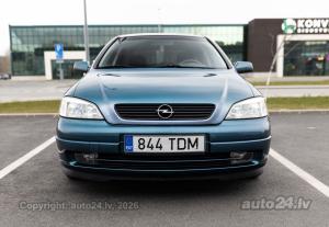 Blue Opel Astra 2001 in Tallinn, with an engine capacity of 1.60 L and mileage of 0 thousand km for 1998 €, photo  on AUTOMOTO.COM.LV