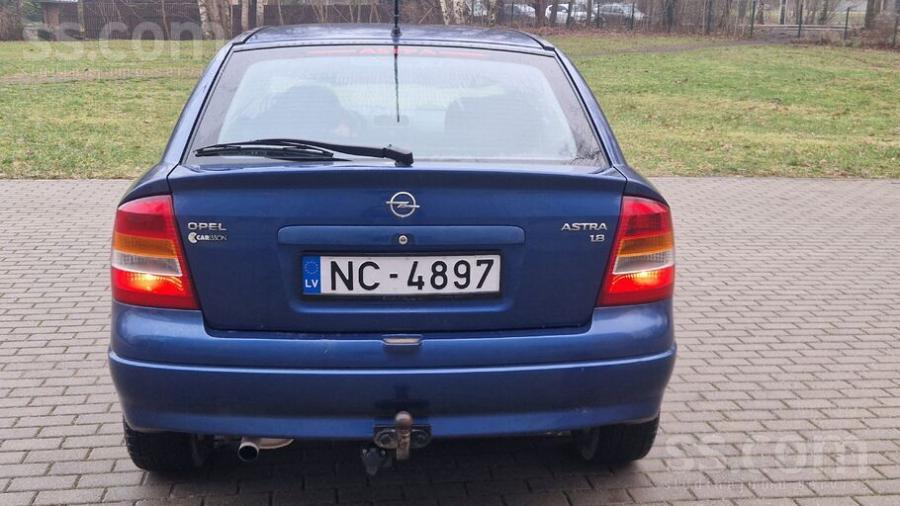 Zils Opel Astra 2002 Rīga, ar dzinēja tilpumu 1.80 L un nobraukumu 0 tūkst. km par 840 €, foto 6 vietnē AUTOMOTO.COM.LV