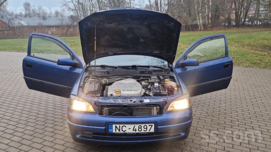 Zils Opel Astra 2002 Rīga, ar dzinēja tilpumu 1.80 L un nobraukumu 0 tūkst. km par 840 €, foto 12 vietnē AUTOMOTO.COM.LV