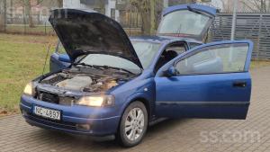 Zils Opel Astra 2002 Rīga, ar dzinēja tilpumu 1.80 L un nobraukumu 0 tūkst. km par 840 €, foto 13 vietnē AUTOMOTO.COM.LV