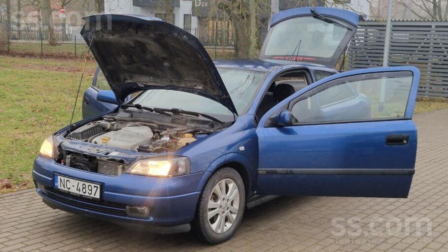 Zils Opel Astra 2002 Rīga, ar dzinēja tilpumu 1.80 L un nobraukumu 0 tūkst. km par 840 €, foto 13 vietnē AUTOMOTO.COM.LV