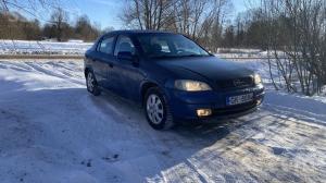 Blue Opel Astra 2002 in Riga, with an engine capacity of 1.60 L and mileage of 126 thousand km for 870 €, photo  on AUTOMOTO.COM.LV
