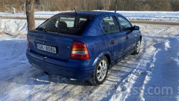 Zils Opel Astra 2002 Rīga, ar dzinēja tilpumu 1.60 L un nobraukumu 126 tūkst. km par 870 €, foto 5 vietnē AUTOMOTO.COM.LV
