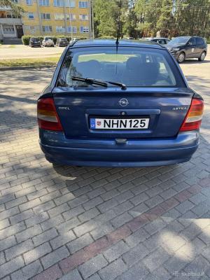 Blue Opel Astra 2002 in Kazlu Ruda, with an engine capacity of 1.70 L and mileage of 264 thousand km for 750 €, photo 5 on AUTOMOTO.COM.LV