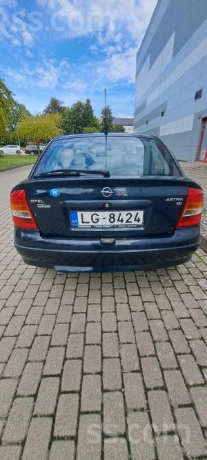 Zils Opel Astra 2002 Dobele, ar dzinēja tilpumu 1.60 L un nobraukumu 299 tūkst. km par 649 €, foto 4 vietnē AUTOMOTO.COM.LV