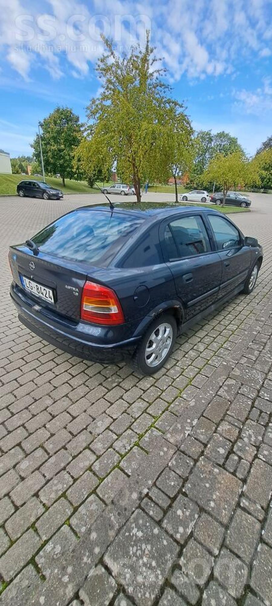 Zils Opel Astra 2002 Dobele, ar dzinēja tilpumu 1.60 L un nobraukumu 299 tūkst. km par 649 €, foto 5 vietnē AUTOMOTO.COM.LV