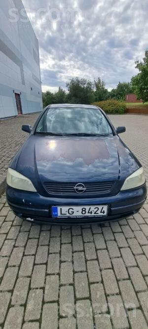 Zils Opel Astra 2002 Dobele, ar dzinēja tilpumu 1.60 L un nobraukumu 299 tūkst. km par 649 €, foto 7 vietnē AUTOMOTO.COM.LV