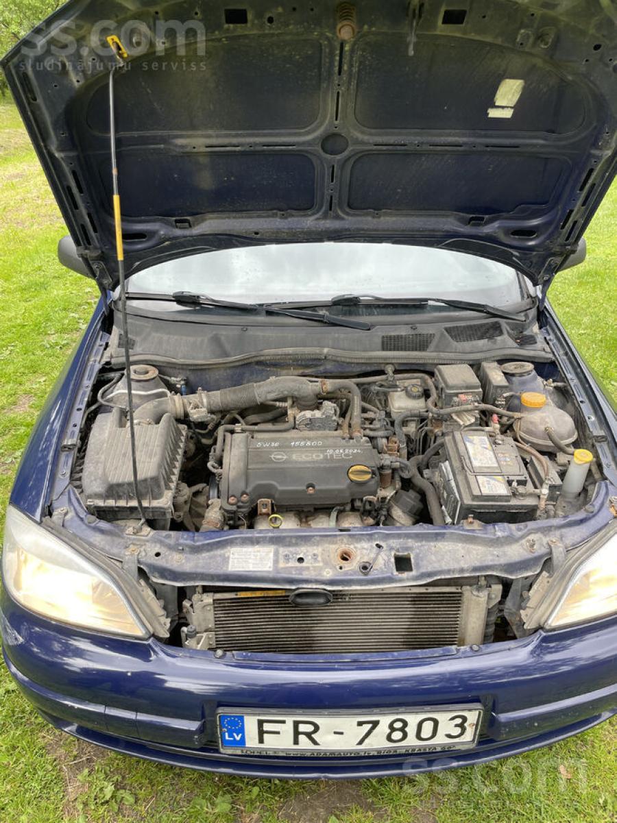 Zils Opel Astra 2005 Jelgava, ar dzinēja tilpumu 1.40 L un nobraukumu 166 tūkst. km par 1200 €, foto 4 vietnē AUTOMOTO.COM.LV