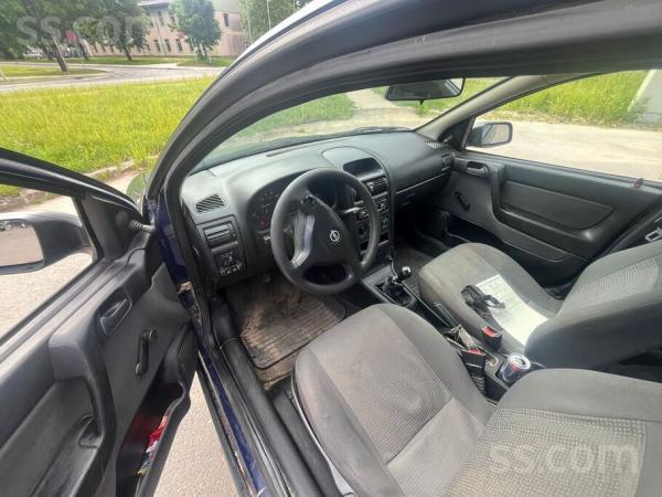 Blue Opel Astra 2006 in Cesis, with an engine capacity of 1.40 L and mileage of 300 thousand km for 870 €, photo 6 on AUTOMOTO.COM.LV