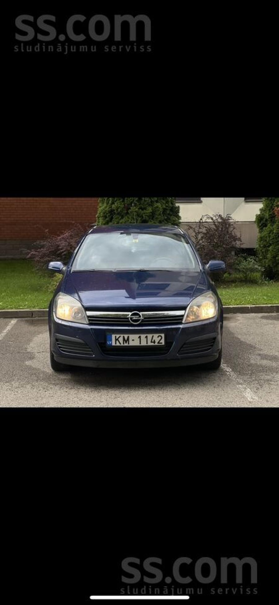 Blue Opel Astra 2006 in Riga, with an engine capacity of 1.80 L and mileage of 192 thousand km for 1520 €, photo 3 on AUTOMOTO.COM.LV