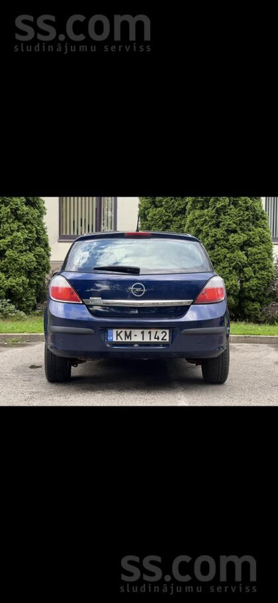 Blue Opel Astra 2006 in Riga, with an engine capacity of 1.80 L and mileage of 192 thousand km for 1520 €, photo 4 on AUTOMOTO.COM.LV