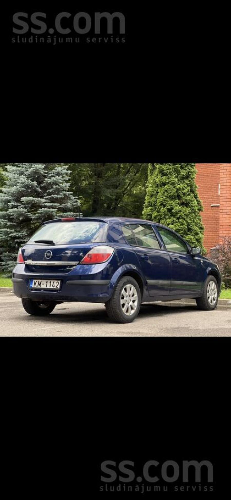 Blue Opel Astra 2006 in Riga, with an engine capacity of 1.80 L and mileage of 192 thousand km for 1520 €, photo 5 on AUTOMOTO.COM.LV