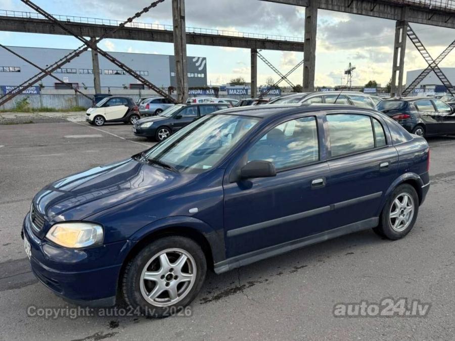 Blue Opel Astra 2006 in Tallinn, with an engine capacity of 1.40 L and mileage of 117 thousand km for 799 €, photo 3 on AUTOMOTO.COM.LV