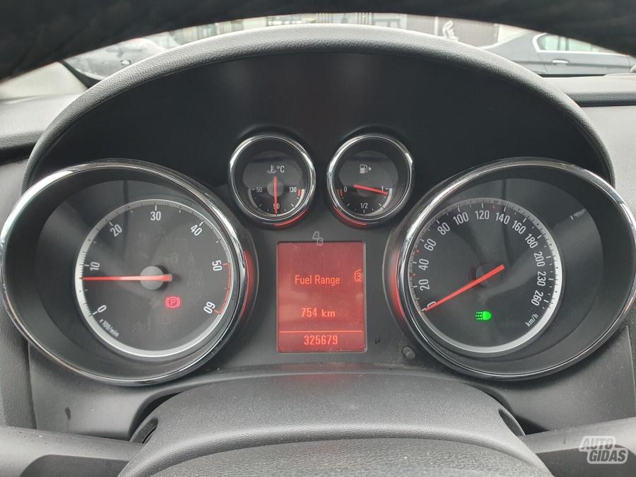 Blue Opel Astra 2010 in Kaunas, with an engine capacity of 1.70 L and mileage of 325 thousand km for 2750 €, photo 13 on AUTOMOTO.COM.LV