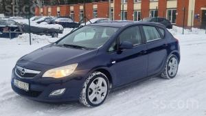 Blue Opel Astra 2011 in Riga, with an engine capacity of 1.70 L and mileage of 0 thousand km for 1570 €, photo 4 on AUTOMOTO.COM.LV