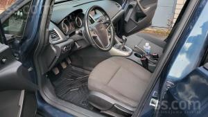 Blue Opel Astra 2012 in Riga, with an engine capacity of 1.30 L and mileage of 235 thousand km for 2800 €, photo 15 on AUTOMOTO.COM.LV