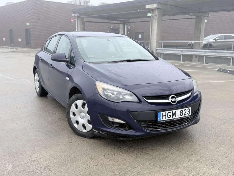 Zils Opel Astra 2015 Viļņa, ar dzinēja tilpumu 1.60 L un nobraukumu 160 tūkst. km par 2700 €, foto 1 vietnē AUTOMOTO.COM.LV