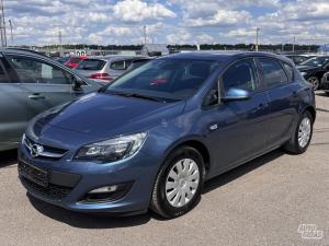 Zils Opel Astra 2015 Kauņa, ar dzinēja tilpumu 1.60 L un nobraukumu 159 tūkst. km par 4850 €, foto  vietnē AUTOMOTO.COM.LV