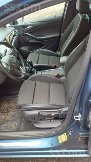 Zils Opel Astra 2017 Jūrmala, ar dzinēja tilpumu 1.60 L un nobraukumu 186 tūkst. km par 7900 €, foto 6 vietnē AUTOMOTO.COM.LV