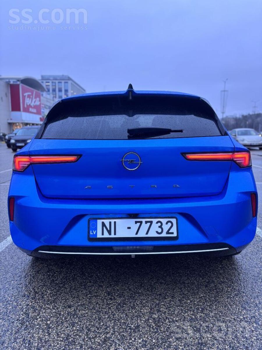 Zils Opel Astra 2022 Rīga, ar dzinēja tilpumu 1.20 L un nobraukumu 62 tūkst. km par 15950 €, foto 7 vietnē AUTOMOTO.COM.LV