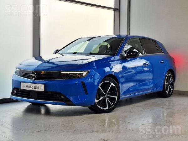 Zils Opel Astra 2022 Rīga, ar dzinēja tilpumu 1.20 L un nobraukumu 75 tūkst. km par 16500 €, foto 1 vietnē AUTOMOTO.COM.LV