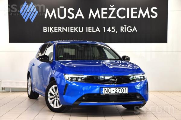 Синий Опель Астра 2022 в Рига, объемом двигателя 1.20 л и пробегом 47 тыс. км за 16500 €, фото 3 на AUTOMOTO.COM.LV