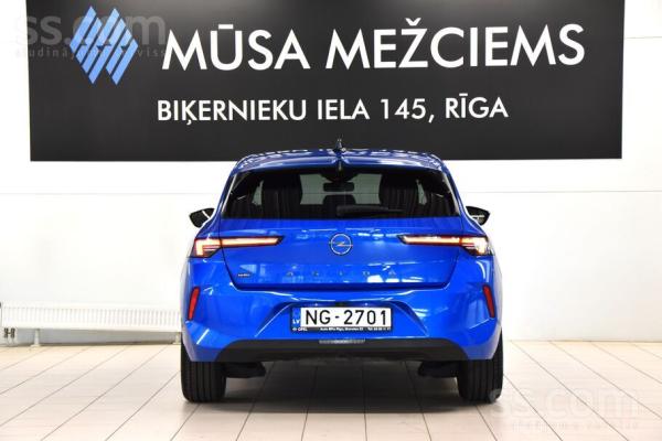 Синий Опель Астра 2022 в Рига, объемом двигателя 1.20 л и пробегом 47 тыс. км за 16500 €, фото 7 на AUTOMOTO.COM.LV