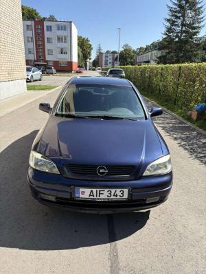 Blue Opel Astra 1999 in Marijampole, with an engine capacity of 2.00 L and mileage of 251 thousand km for 400 €, photo 13 on AUTOMOTO.COM.LV
