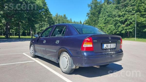 Синий Опель Астра 2001 в Алуксне, объемом двигателя 1.60 л и пробегом 0 тыс. км за 1350 €, фото 6 на AUTOMOTO.COM.LV