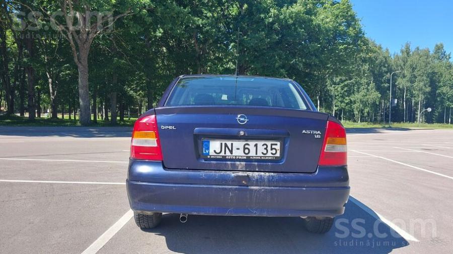 Zils Opel Astra 2001 Alūksne, ar dzinēja tilpumu 1.60 L un nobraukumu 0 tūkst. km par 1350 €, foto 8 vietnē AUTOMOTO.COM.LV