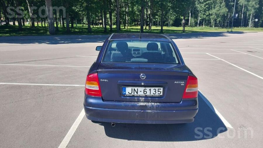 Zils Opel Astra 2001 Alūksne, ar dzinēja tilpumu 1.60 L un nobraukumu 0 tūkst. km par 1350 €, foto 9 vietnē AUTOMOTO.COM.LV