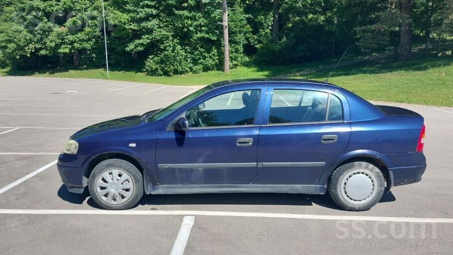 Zils Opel Astra 2001 Alūksne, ar dzinēja tilpumu 1.60 L un nobraukumu 0 tūkst. km par 1350 €, foto 10 vietnē AUTOMOTO.COM.LV
