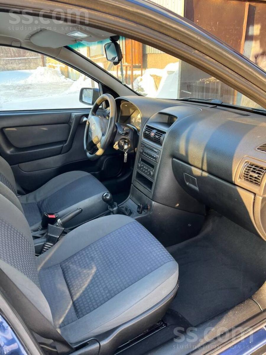 Zils Opel Astra 2002 Jelgava, ar dzinēja tilpumu 1.60 L un nobraukumu 319 tūkst. km par 900 €, foto 8 vietnē AUTOMOTO.COM.LV