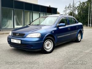 Blue Opel Astra 2002 in Tallinn, with an engine capacity of 1.60 L and mileage of 254 thousand km for 790 €, photo  on AUTOMOTO.COM.LV