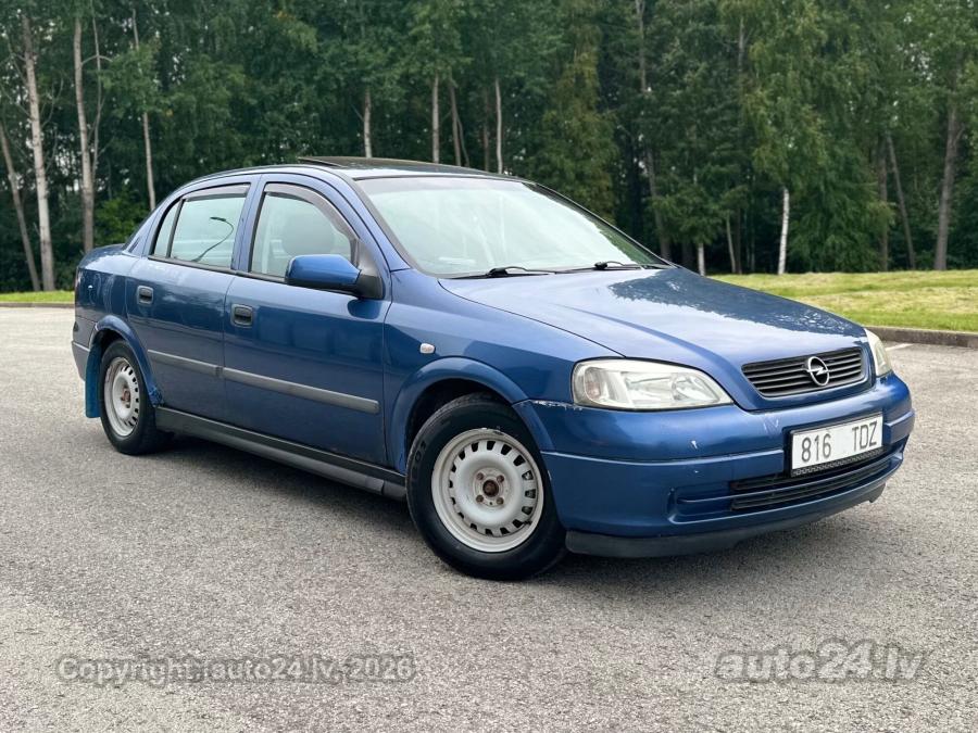 Синий Опель Астра 2002 в Таллин, объемом двигателя 1.60 л и пробегом 254 тыс. км за 790 €, фото 6 на AUTOMOTO.COM.LV