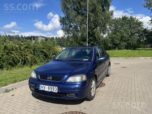 Blue Opel Astra 2003 in Riga, with an engine capacity of 2.00 L and mileage of 154 thousand km for 1500 €, photo  on AUTOMOTO.COM.LV