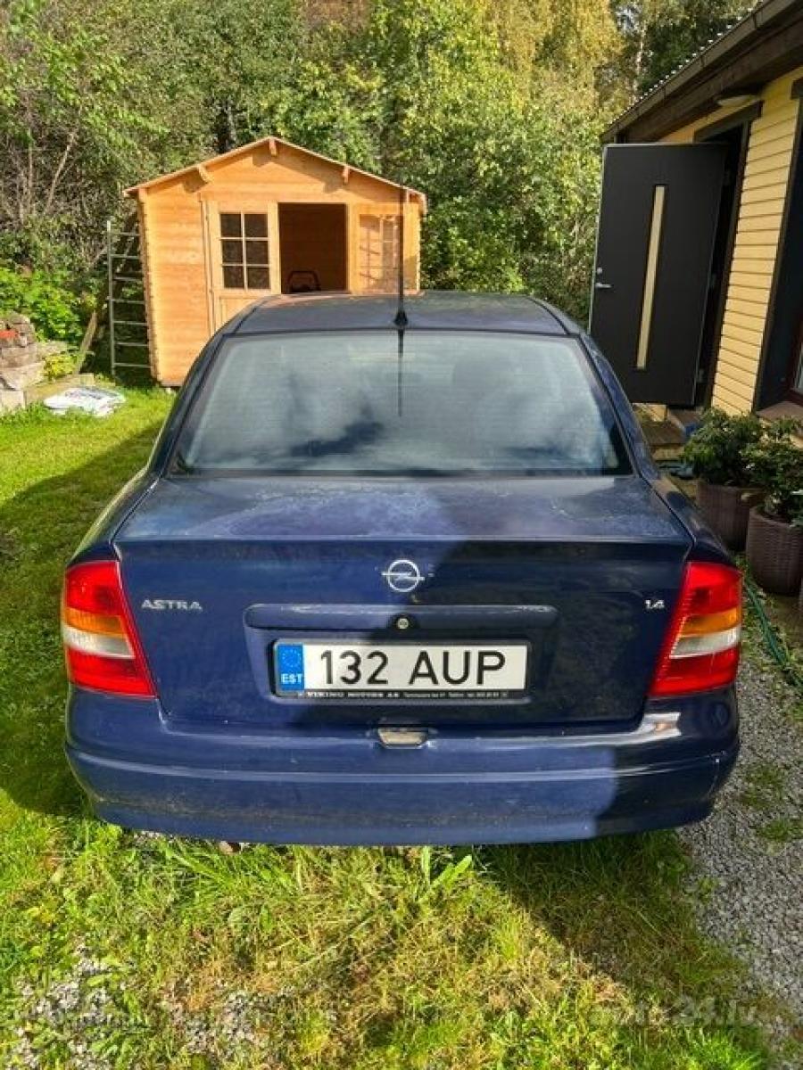 Zils Opel Astra 2005 Tallina, ar dzinēja tilpumu 1.40 L un nobraukumu 178 tūkst. km par 1100 €, foto 4 vietnē AUTOMOTO.COM.LV